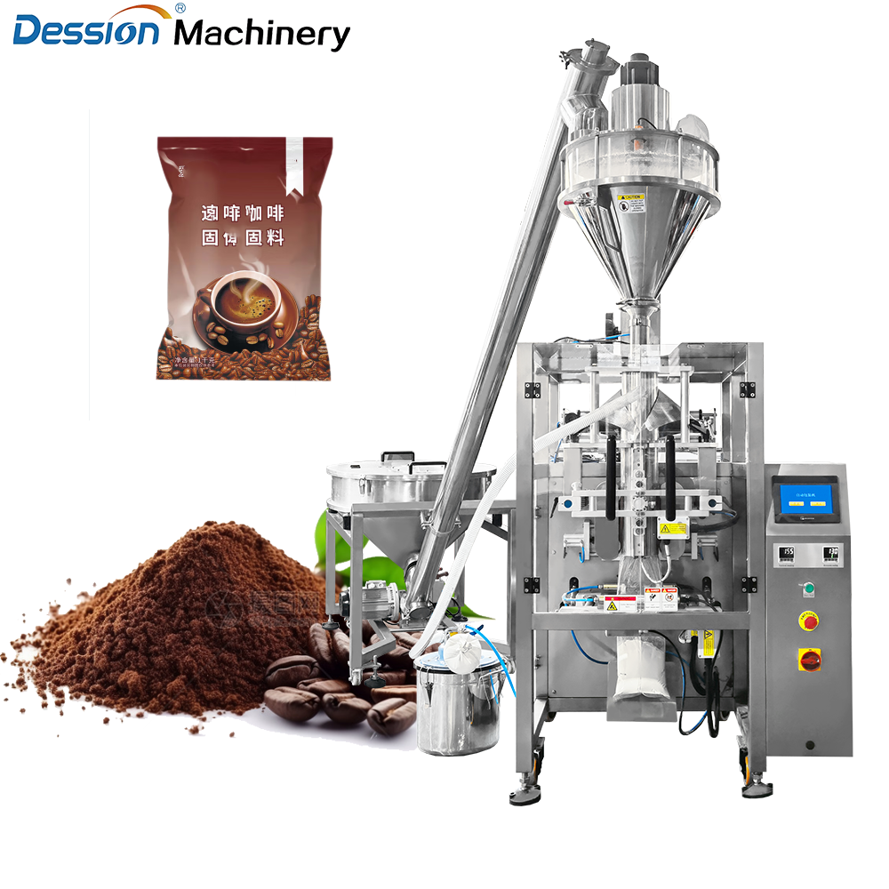 High Speed Automatic Coffee Powder Packaging Machine | Dession Machinery